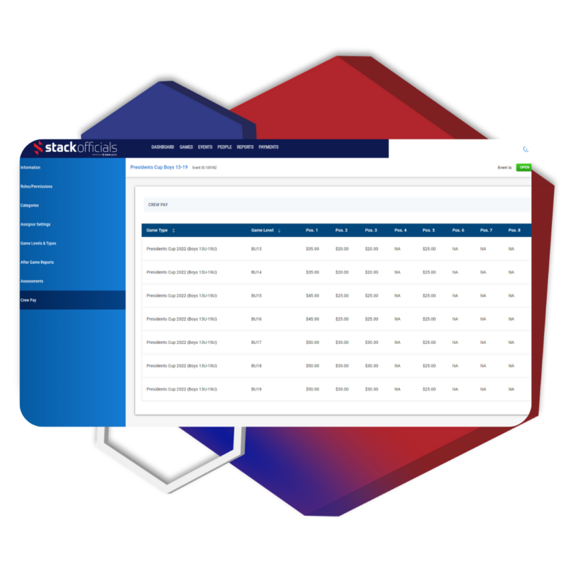 Stack Officials - Stack Sports