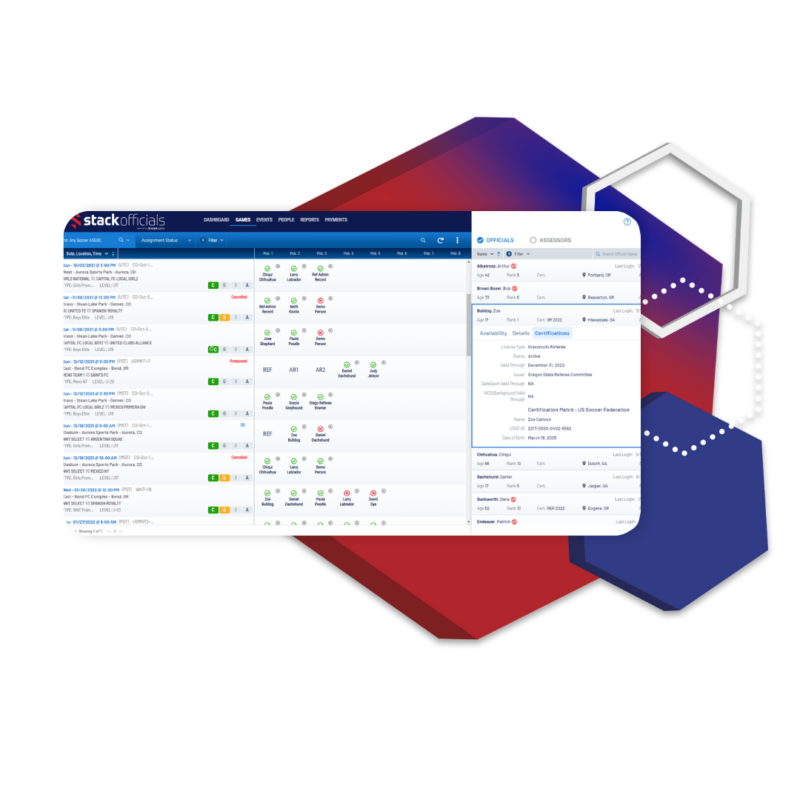 Stack Officials - Stack Sports