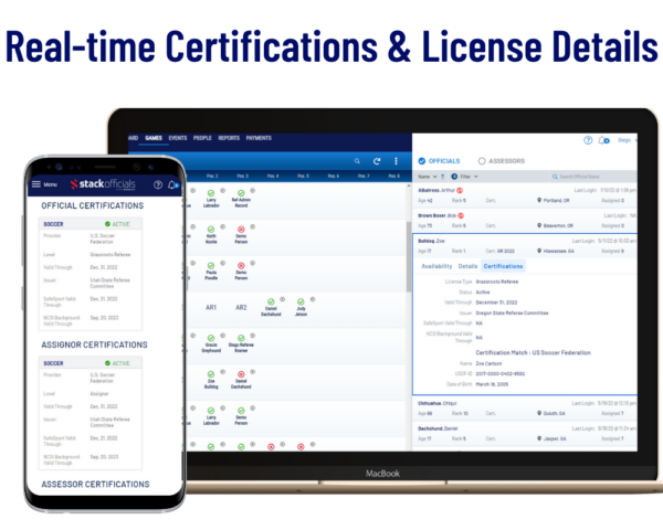 Stack Officials - Stack Sports